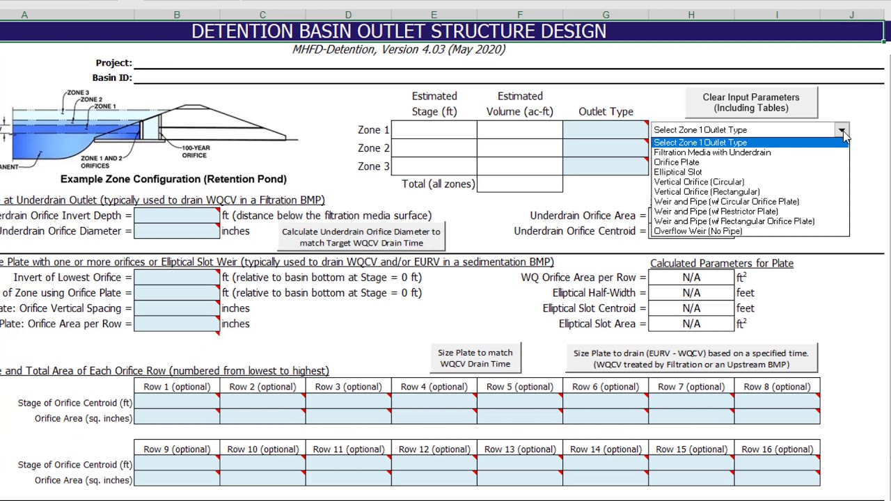 MHFD-Detention Workbook Overview - YouTube