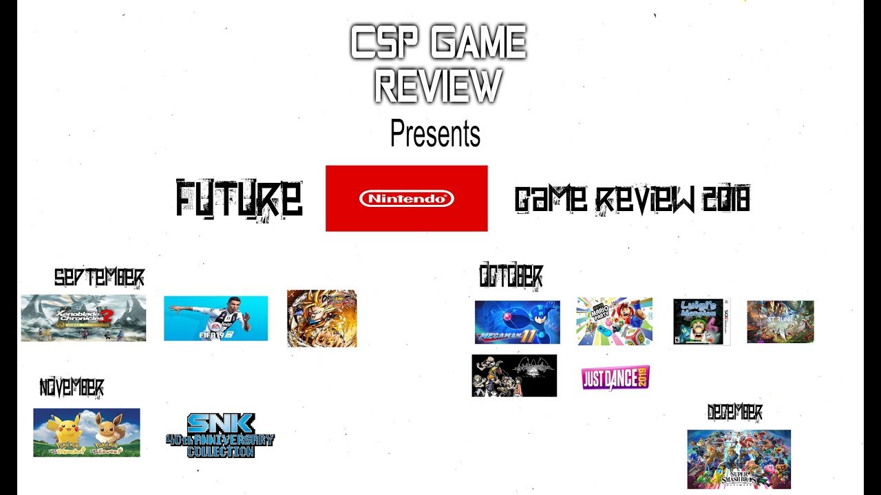 CSP Game Review/ Preview - Future Nintendo Game Review Video 2018 - YouTube
