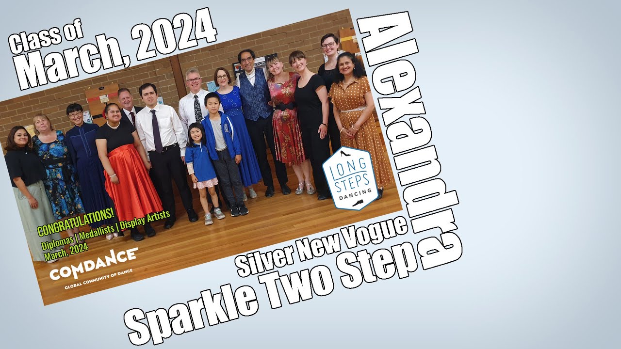 Silver Sparkle Two Step - Alexandra - YouTube