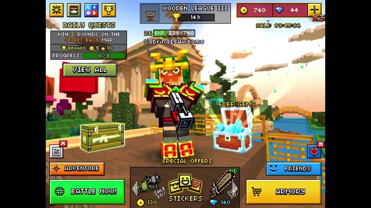 Opening OVER 10 GIFT BOXES !!!! | Pixel Gun 3D - YouTube