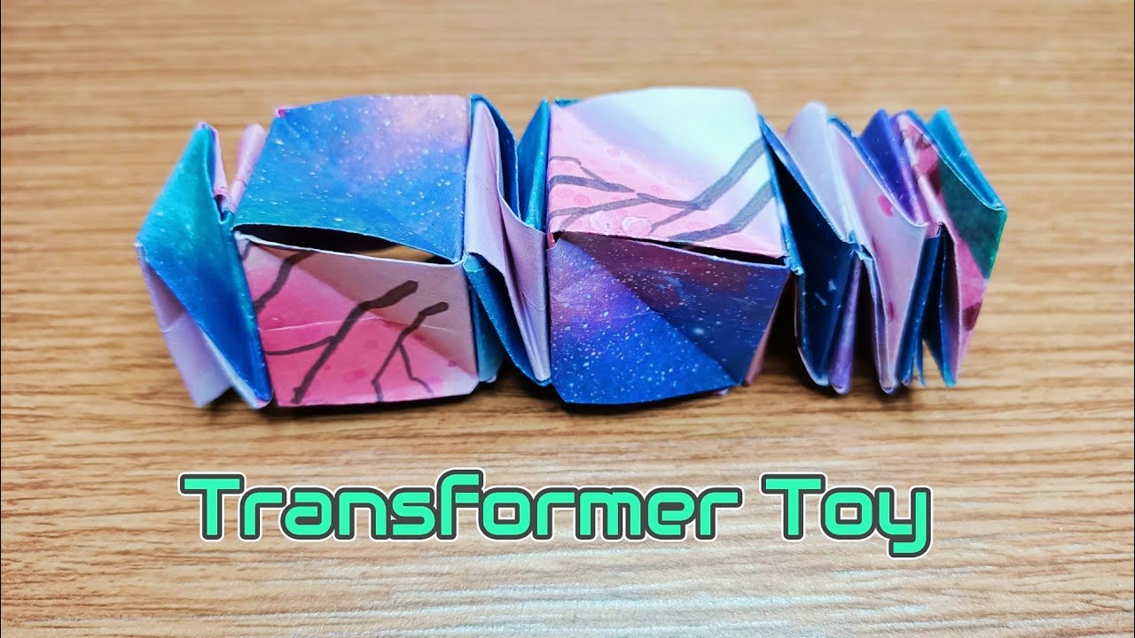 Origami Transformer Toy | Origami Magic | Paper Transformer Toy | Paper ...
