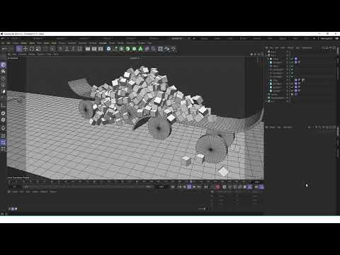 Dynamic 3d Wheel Simulation Using Cinema 4d - YouTube