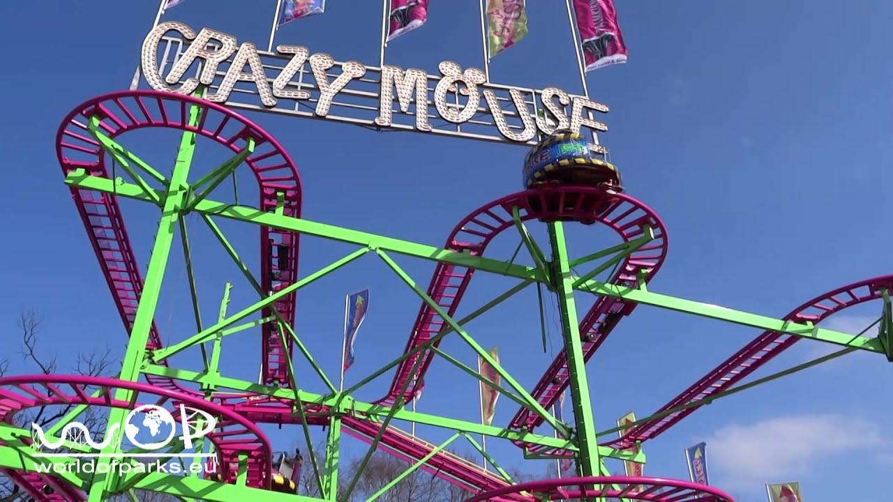 Crazy Mouse Thilo Janßen - Achterbahn OnRide & Off Ride - Wilde Maus ...