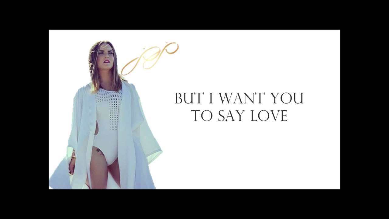 JoJo - Say Love (Lyrics) - YouTube