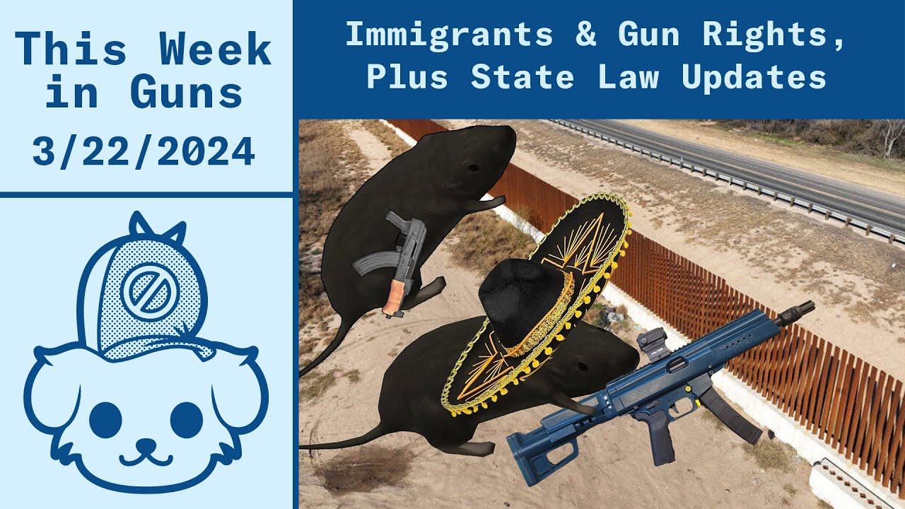 This Week in Guns 3/22/24 - Do ILLEGAL IMMIGRANTS Get GUN RIGHTS? Plus ...