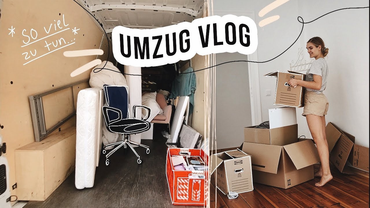 Mein Umzug - Alte Wohnung ausräumen - Umzug Vlog Teil 1 // I'mJette ...