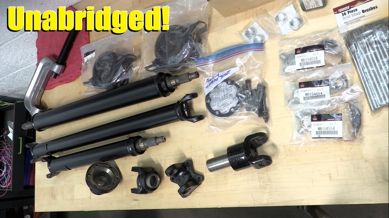 Rebuilding a DSM driveshaft in 2023? - YouTube