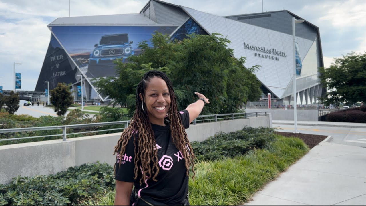 Our First Atlanta United Soccer Game at the Mercedes Benz Stadium ...