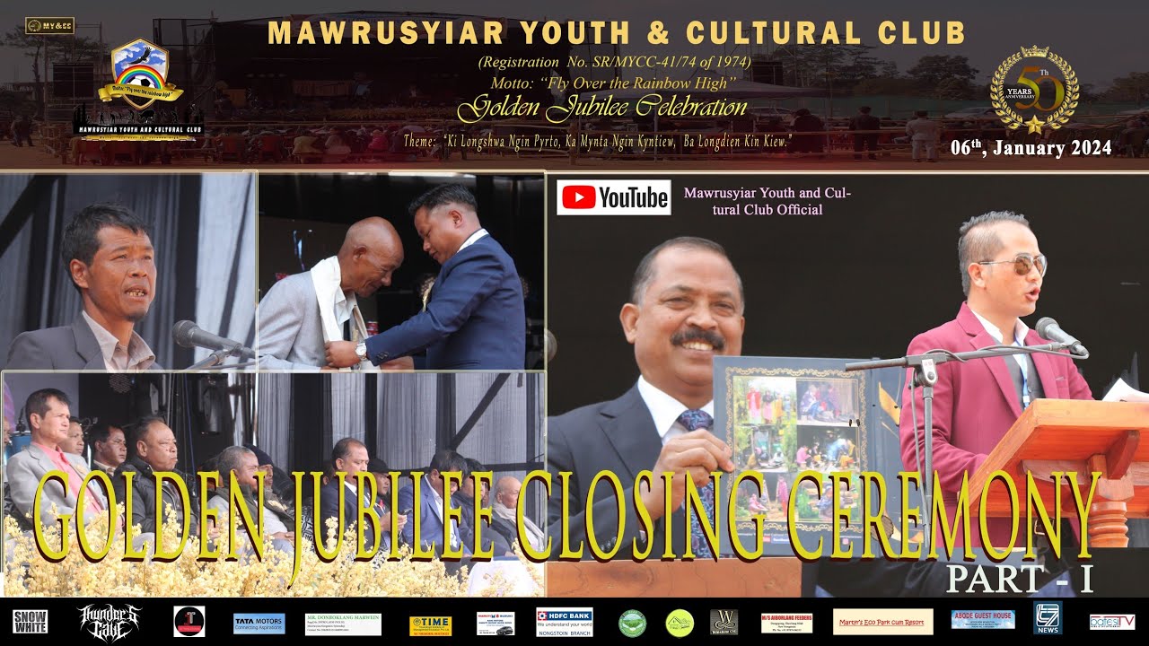 MYCC GOLDEN JUBILEE CLOSING CEREMONY CELEBRATION: Part -1 - YouTube
