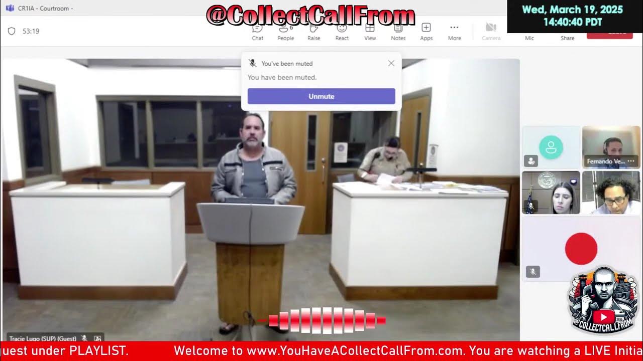 Initial appearance Maricopa County Superior Court ARIZONA 03/19/2025 2pm PST - YouTube