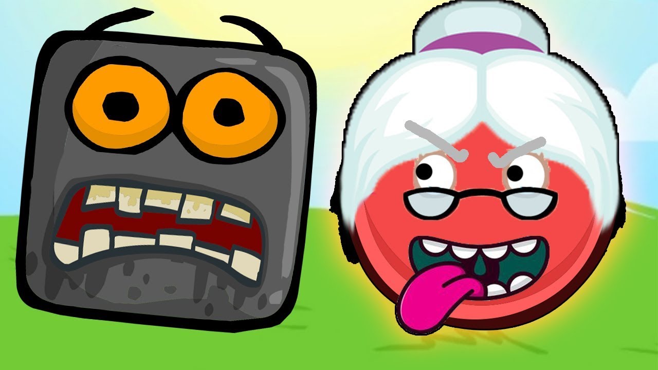 Новый КРАСНЫЙ ШАР Шарик спасает бабушку мультик игра Детский летсплей