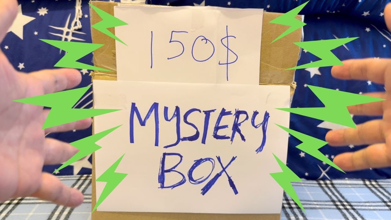 OPENING A 150 USD$ MYSTERY BOX!!! WHAT'S INSIDE? - YouTube