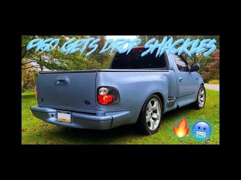 F150 GETS DROP SHACKLES INSTALLED & MORE - YouTube