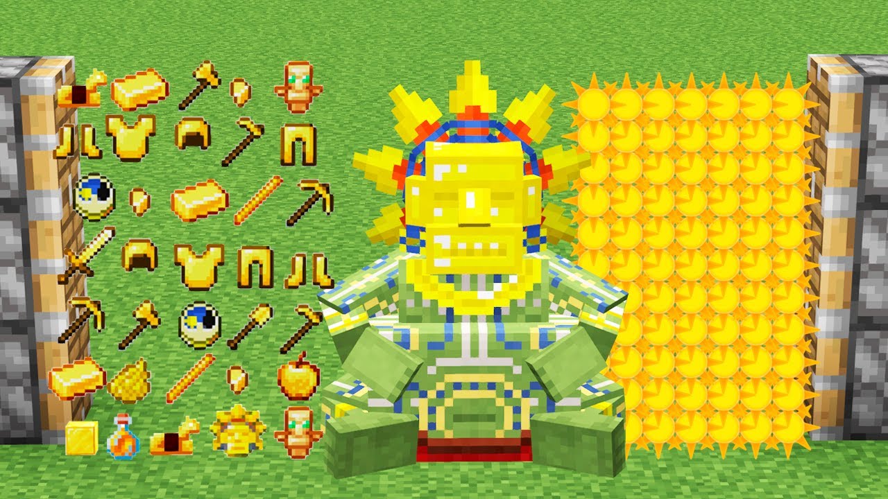 sun + sun chief + all new solar items = ??? (new minecraft mod) - YouTube