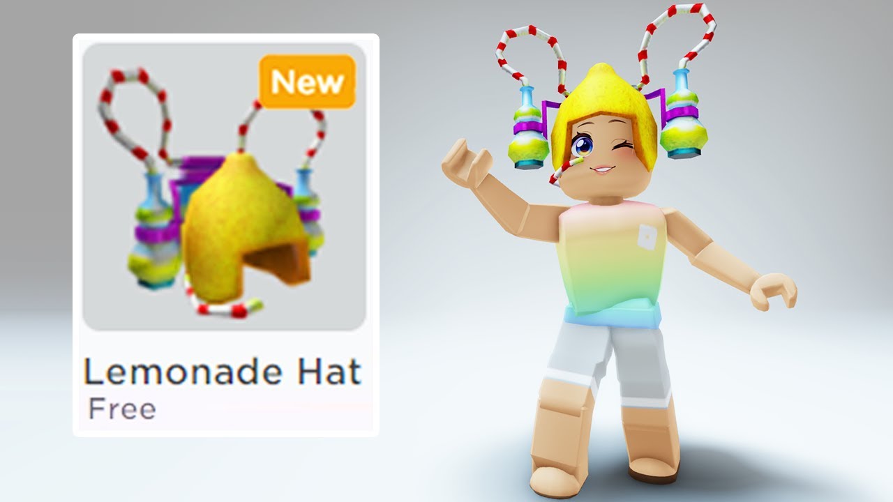 GET THIS NEW FREE LEMONADE HAT NOW 🥳🤗 - YouTube