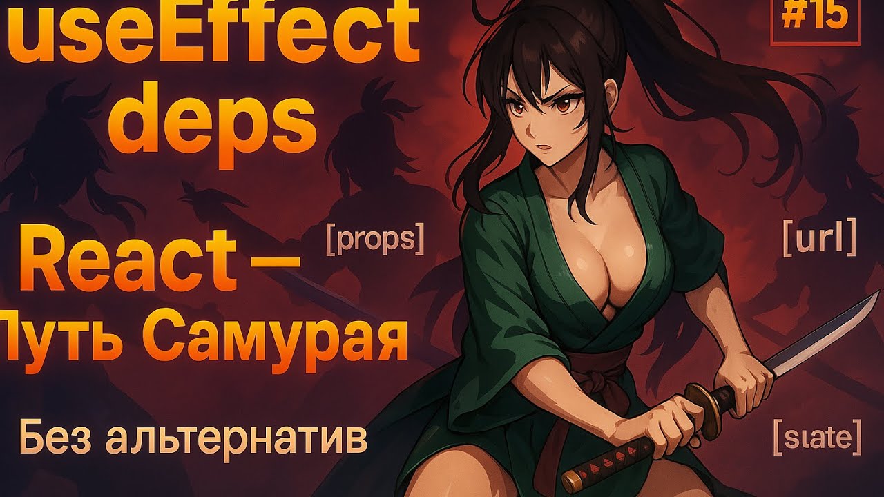 15 - useEffect + зависимости, часть 2 / Курс React Путь Самурая: Без альтернатив - YouTube