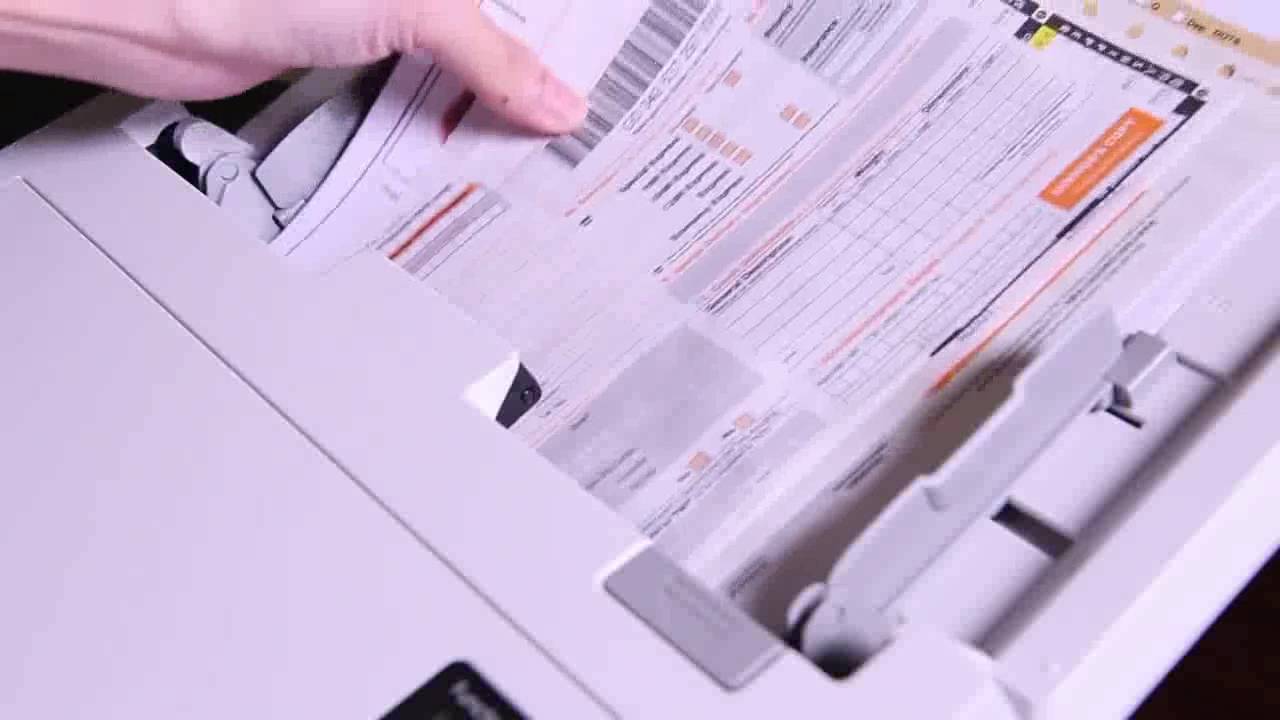 Scanner Avision AD230 - YouTube