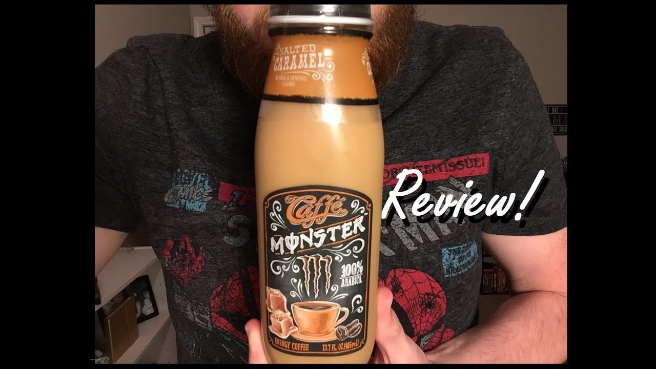 Monster® Caffe Salted Caramel Coffee Review! - YouTube