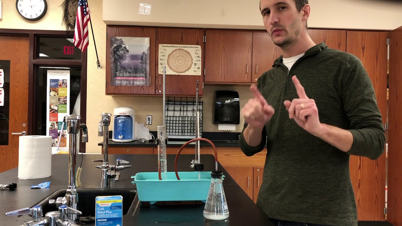 Collecting Gas Over Water - YouTube