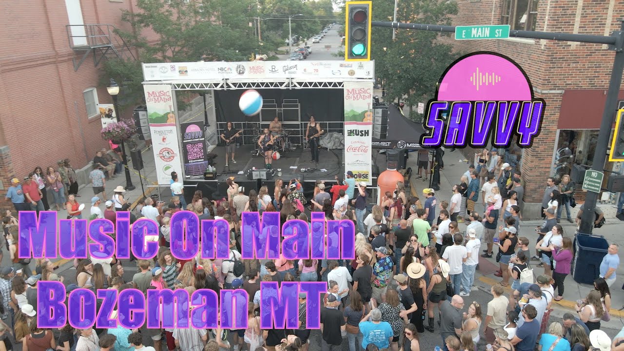 Savvy The Band! Music On Main highlights in Bozeman MT - YouTube