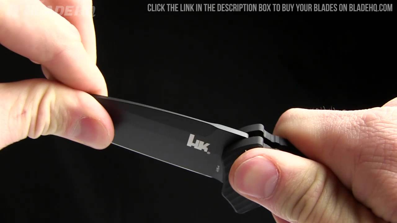 H&K MP5 Automatic Knife Overview - YouTube