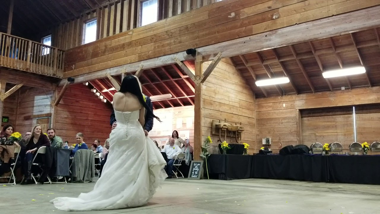 Gay wedding dance performance 2019, Danced All Night, wedding barn ...