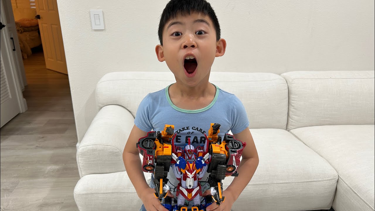 Tobot V Master V Full Transformation - YouTube