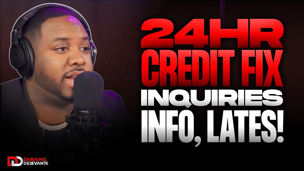 DELETE Inquiries, Personal Info, and Late Payments in 24 HOURS Using ...