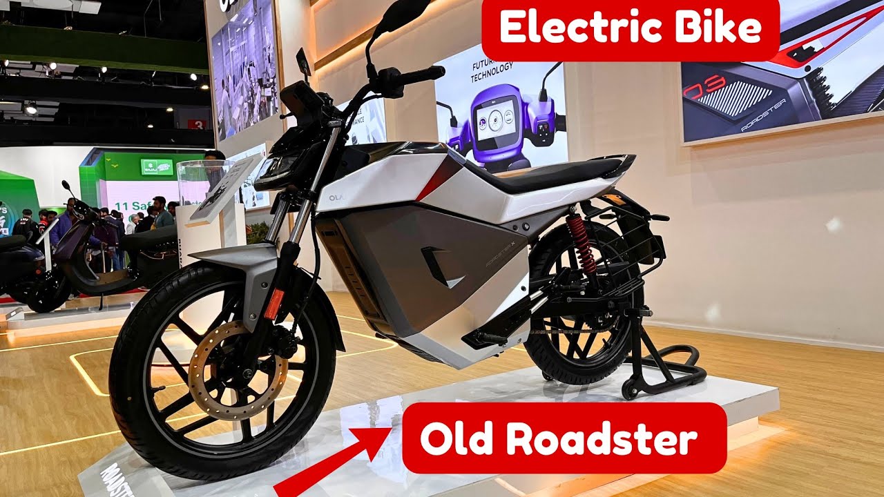 Finally Ola roadster new bike launch ! Show in auto expo 2025 ! All ...