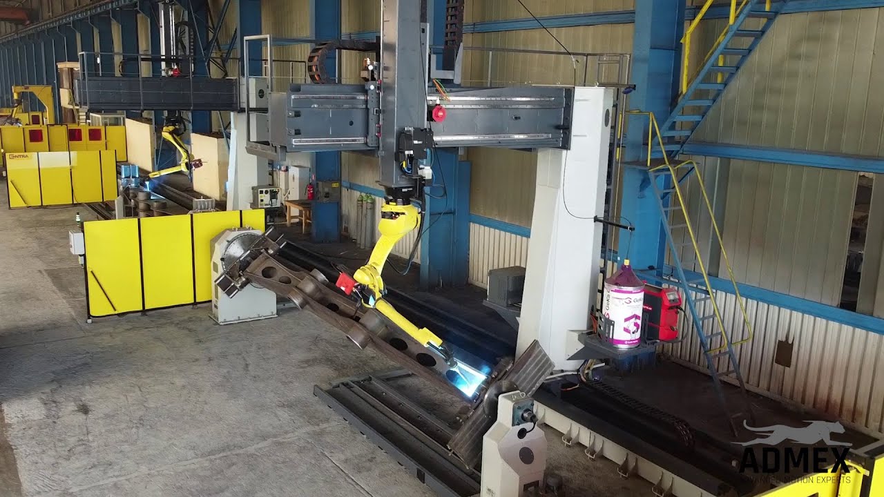 Admex SGP 300 HD Gantry - YouTube