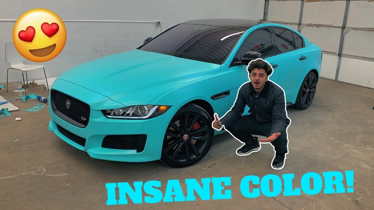 WE WRAPPED HIS CAR A CRAZY COLOR! *CAR REVEAL* - YouTube