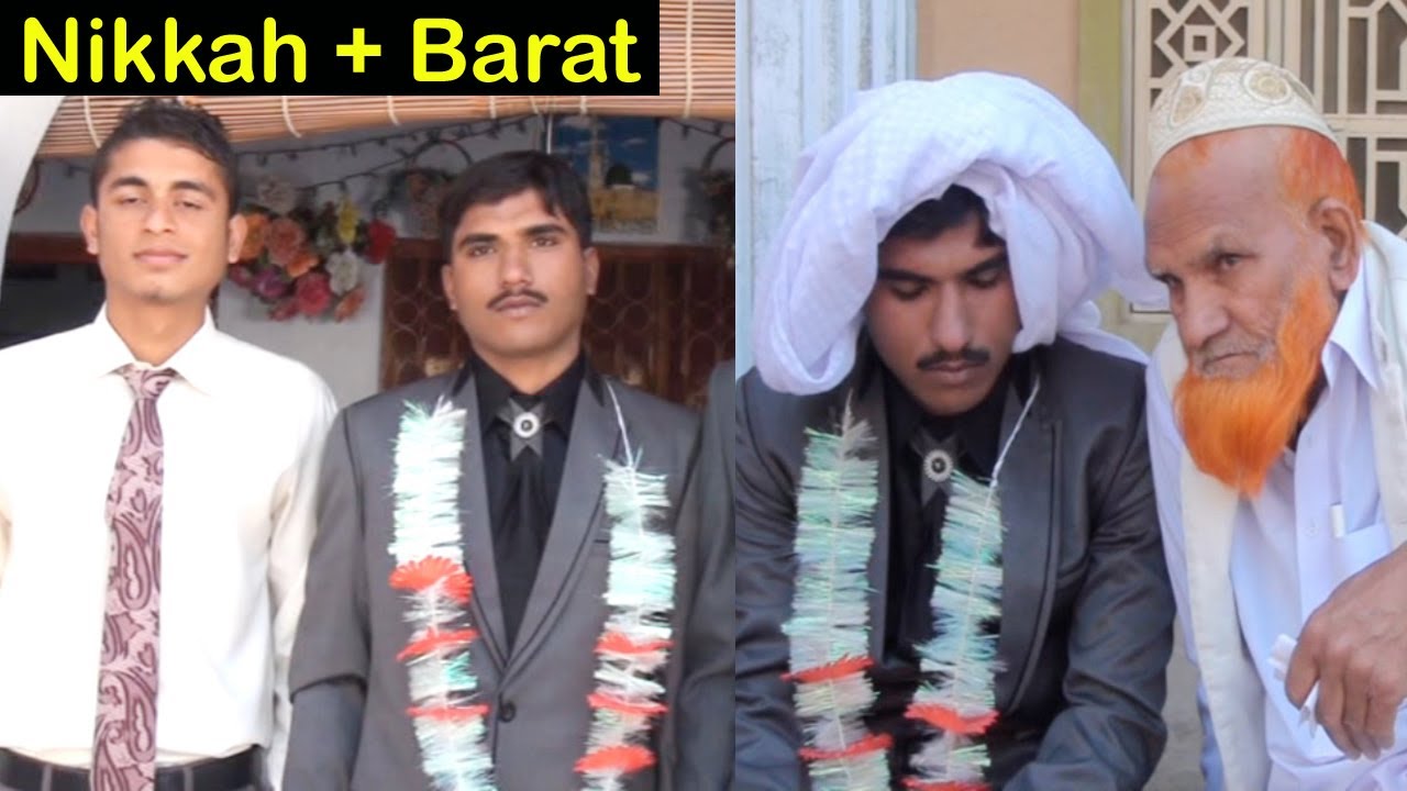 My Simple Nikkah, Baraat Without Mother in Village,, SJS Mulhid ♥️ ...