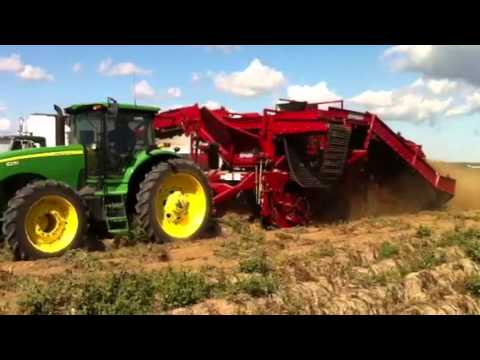 Spudnik 6340 harvester - YouTube