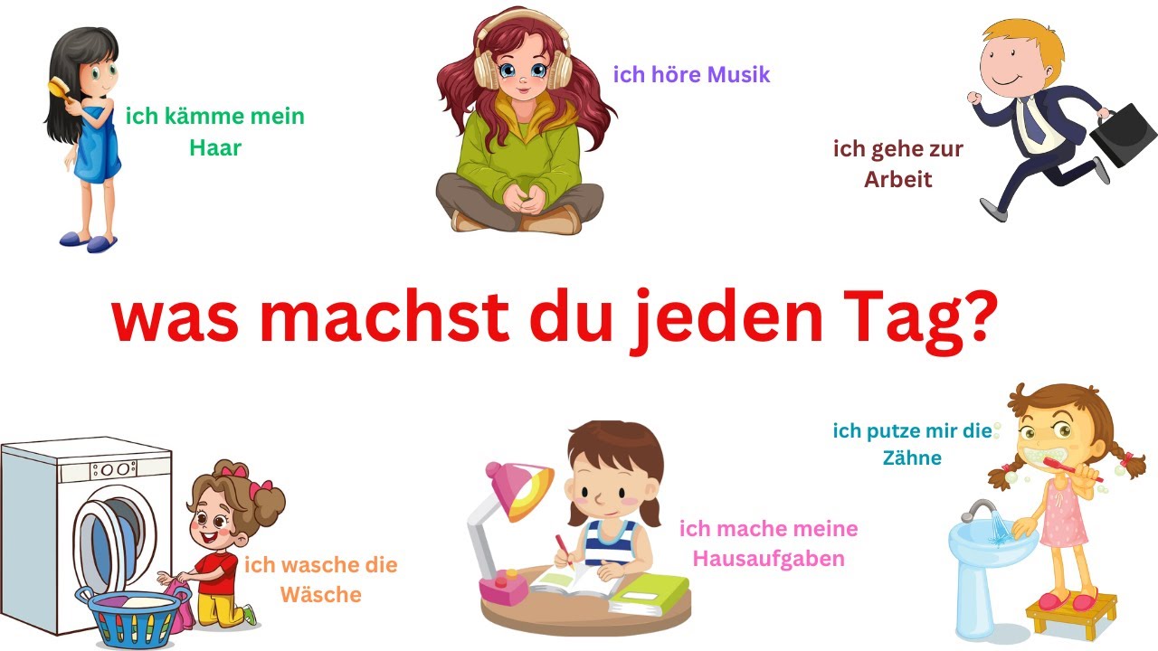 Deutsch lernen | Easy German für Anfänger: Tägliche Routinen und ...