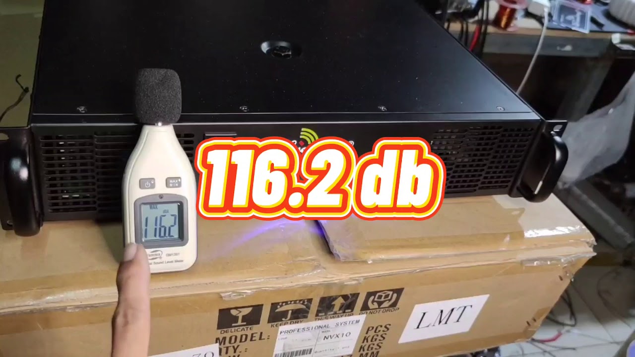 broadway nvx 10 800watts @ 8 ohms professional power amplifier.. music ...