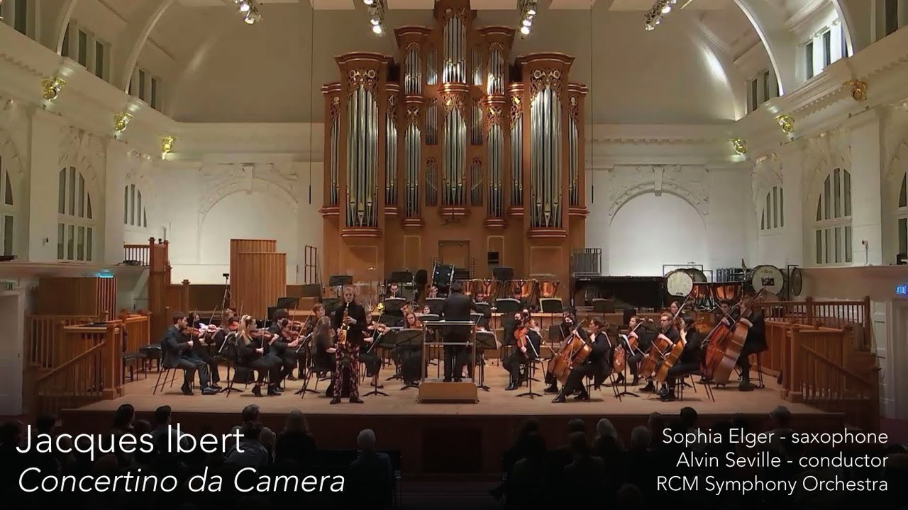 Concertino da Camera by Jacques Ibert - YouTube