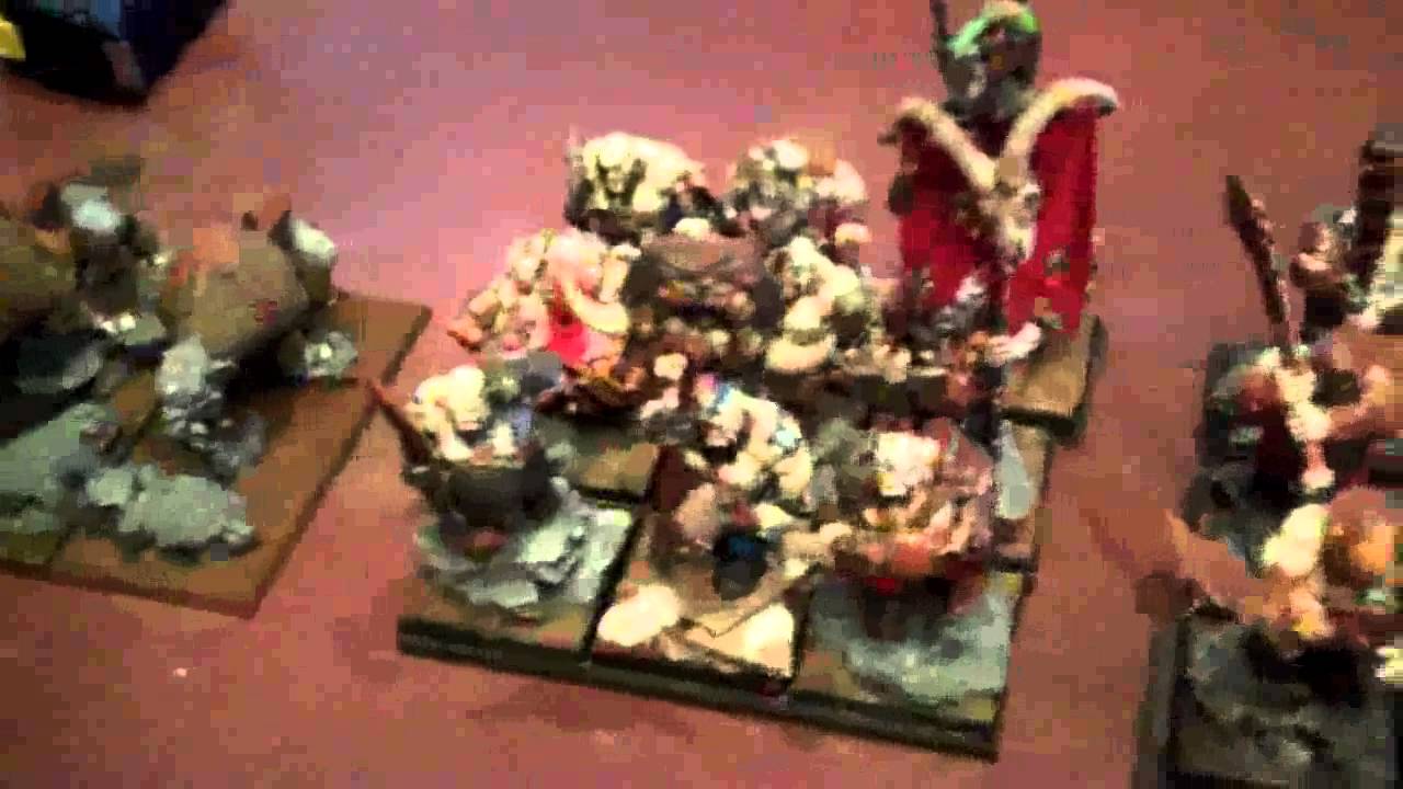 Chaos Dwarfs vs Ogres 01 Fungus Forest (Valhalla) - YouTube