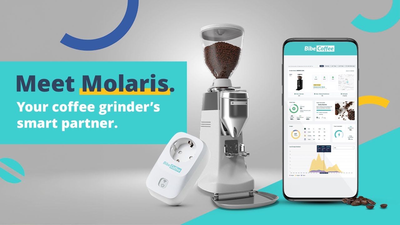 BibeCoffee Telemetry for Coffee Grinders - YouTube