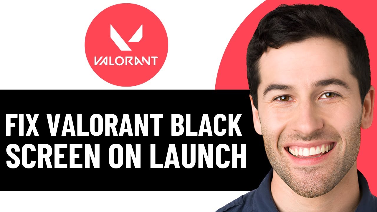 HOW TO FIX VALORANT BLACK SCREEN ON LAUNCH 2025! (EASY FIX) - YouTube
