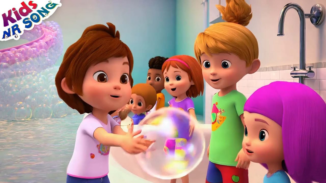 Bath Time Bubble Party Song for Kids | Super Fun Kids Bubble Song for ...