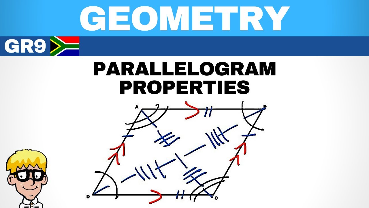 Gr 9 Geometry: Parallelogram - YouTube