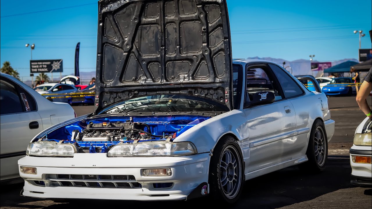 Finished The RHD INTEGRA In Time For Import Face-Off! - YouTube