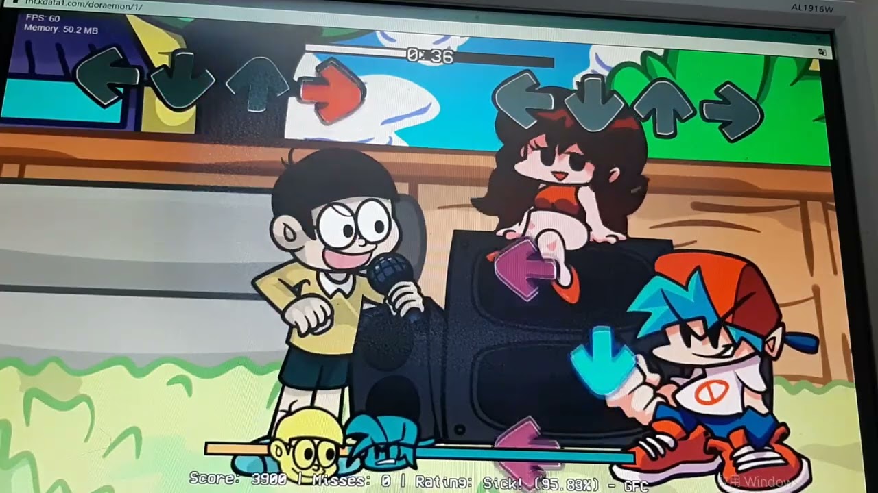 FNF:V.S doraemon chapter 1 - YouTube