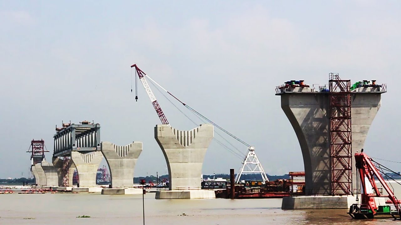 Latest News Padma Bridge November 2019 ।। Bangladesh Padma Multipurpose ...