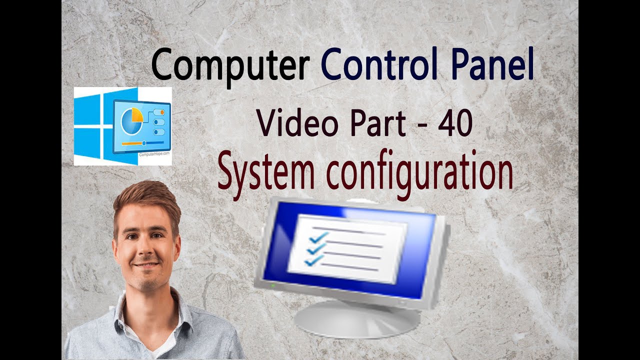System Configuration | control panel part - 40 | system configuration ...