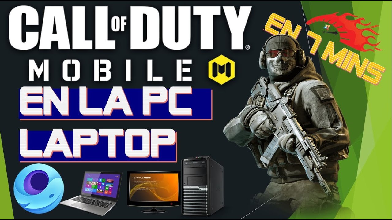 Como jugar COD Mobile en PC o laptop - YouTube