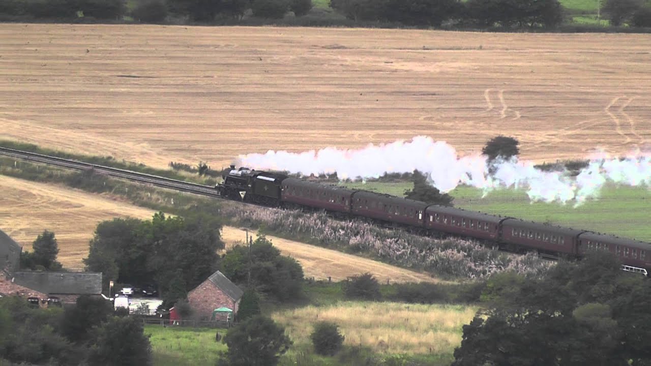 Steam Train at Frodsham - YouTube