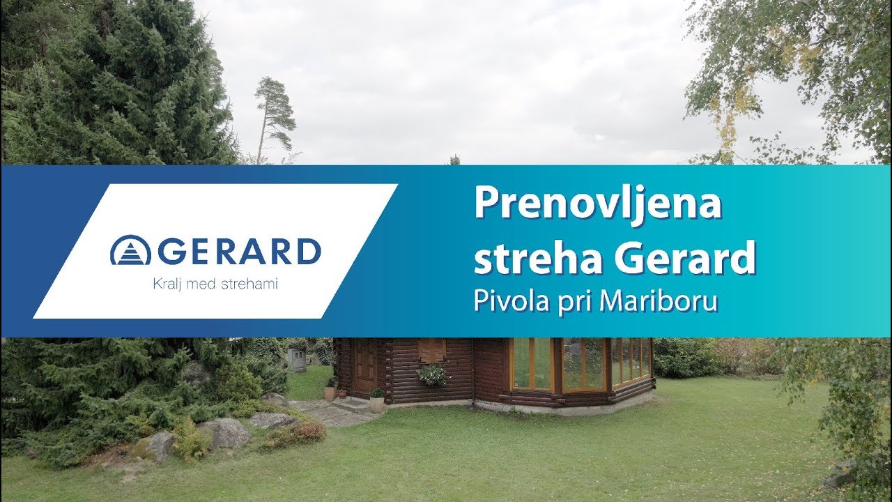 Prenovljena streha Gerard - YouTube