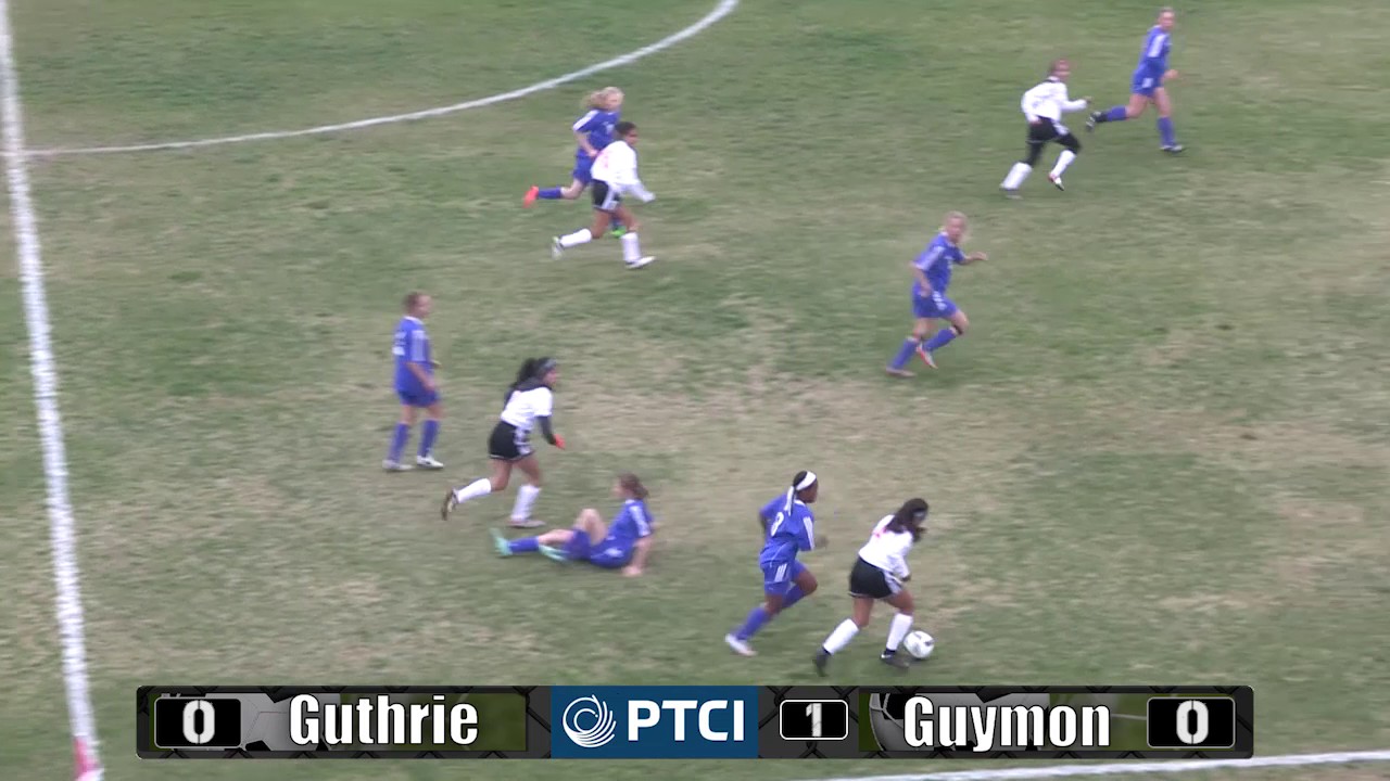 PTCI Soccer Guthrie vs Guymon 3-31-17 Girls - YouTube