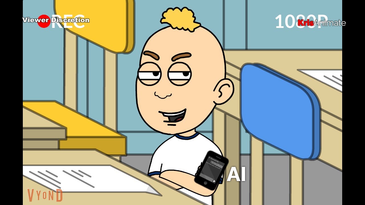 [Go!Animate] Ms. Appleberry Cam: JJ uses generative AI on a test - YouTube